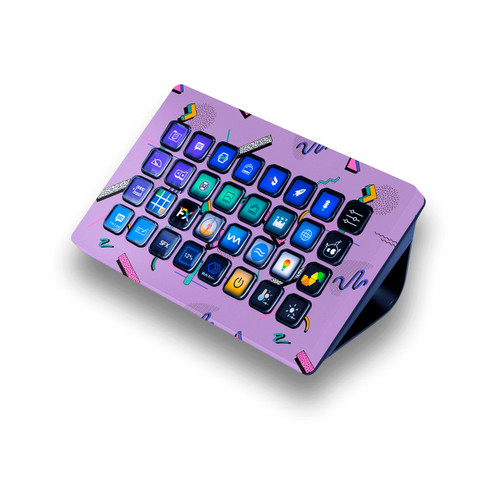 80s Aesthetic Elgato Stream Deck Xl Skin Ko Custom Creations