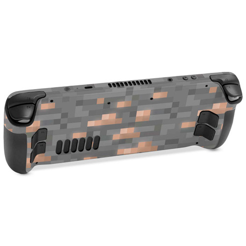 Pixel Iron Block Valve Steam Deck Skin | KO Custom Creations