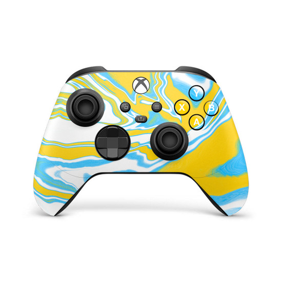 Thunder Marbled Xbox Controller Skin | KO Custom Creations