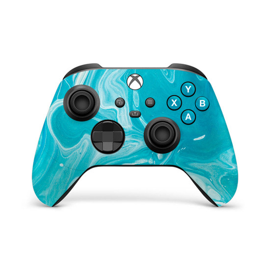 Water Marbled Xbox Controller Skin | KO Custom Creations