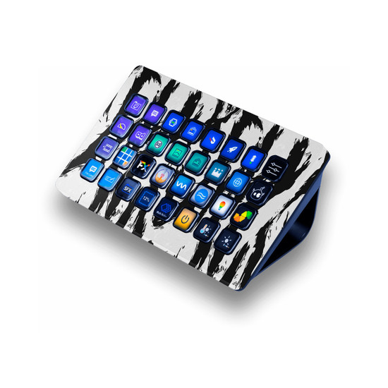 White Tiger Camo Elgato Stream Deck Xl Skin Ko Custom Creations