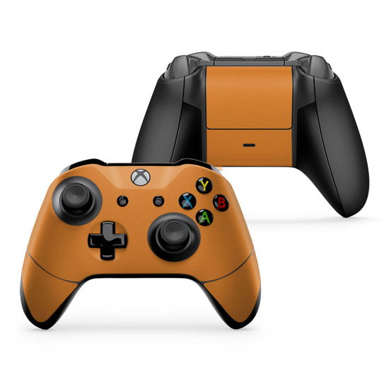Brandy Orange Xbox One X | S Controller Skin // KO Custom Creations