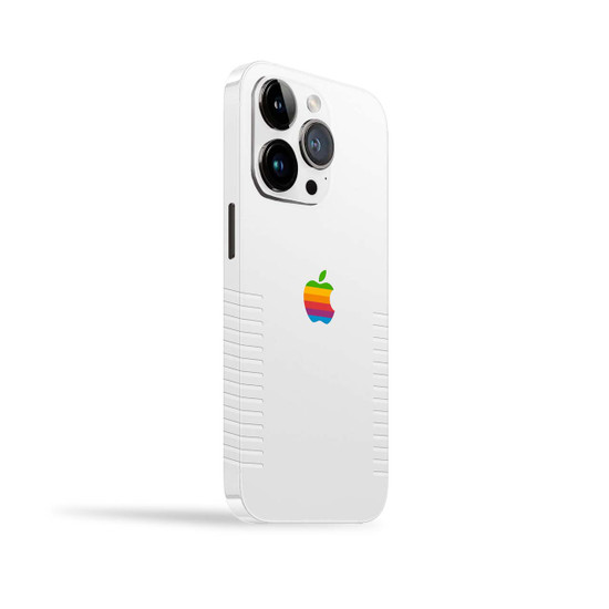 Retro Apple White iPhone 14 Pro Max Skin | KO Custom Creations