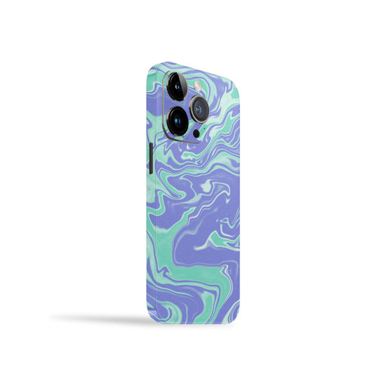 Lavender Marbled iPhone 14 Pro Skin | KO Custom Creations