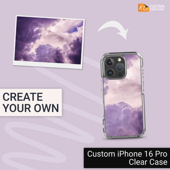 Custom iPhone 16 Clear Cases | KO Custom Creations