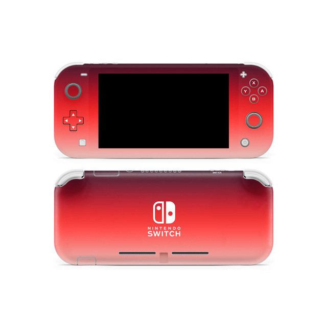 Fire Red Nintendo Switch Lite Skin Stickers // KO Custom Creations