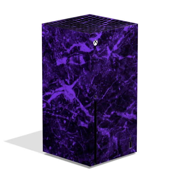 Royal Purple Marble Xbox Series X Skin | KO Custom Creations