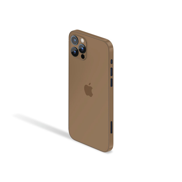 Chestnut Brown Apple iPhone 14 Pro Skin | KO Custom Creations