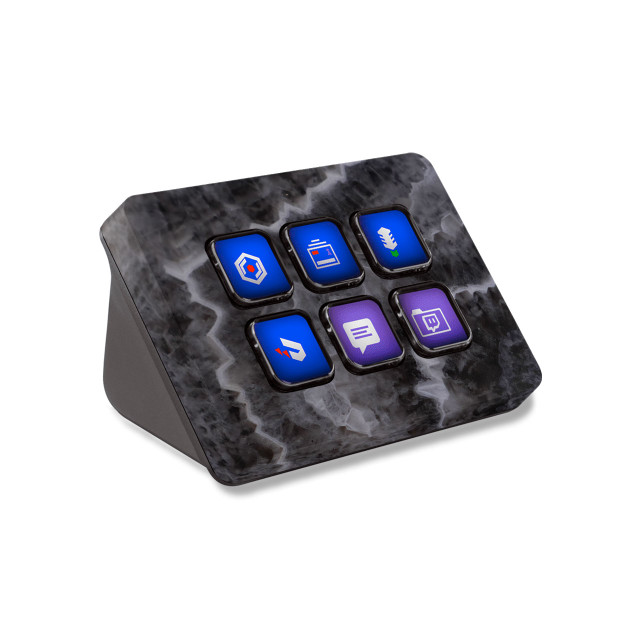 Banded Agate Elgato Stream Deck Mini Skin Ko Custom Creations