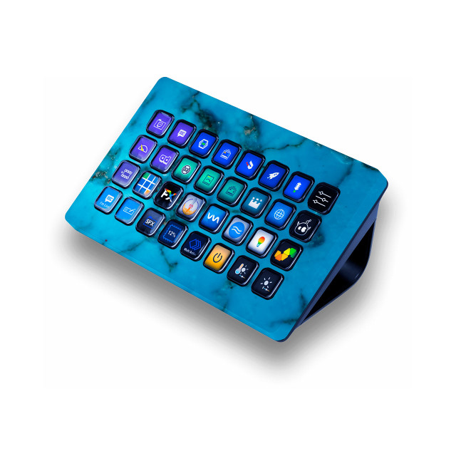 Meteorite Elgato Stream Deck Xl Skin Ko Custom Creations