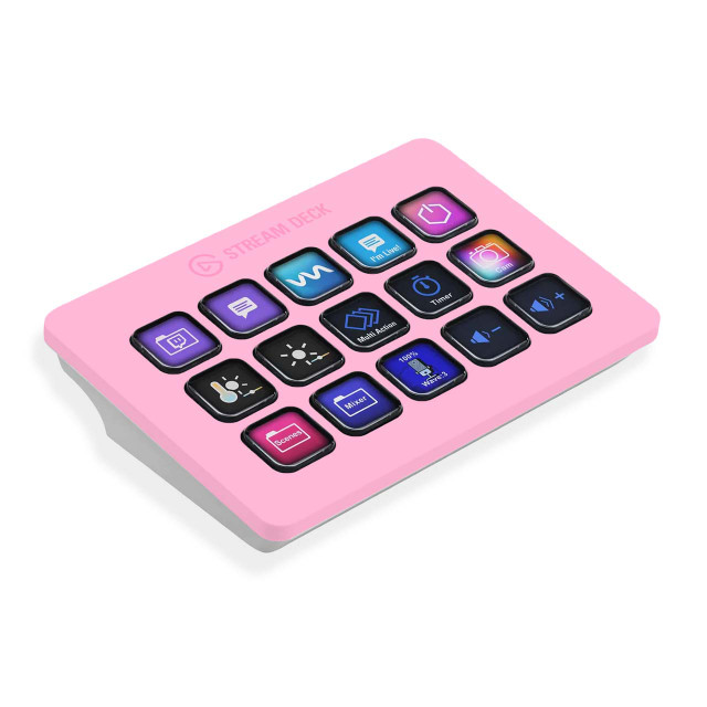 Aesthetic Pink Elgato Stream Deck Mk2 Skin