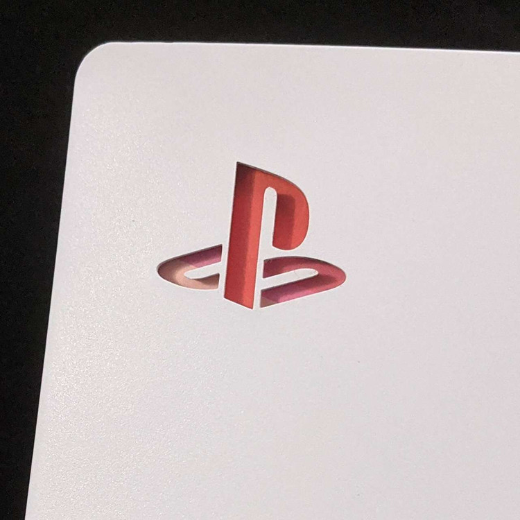 Pink PlayStation 5 Console Logo | KO Custom Creations