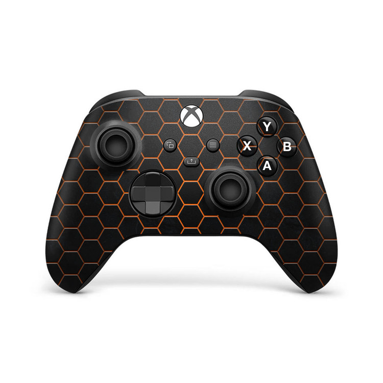 Orange Armour Xbox Series Controller Skin | KO Custom Creations