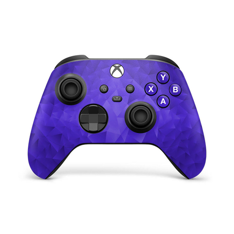 Purple Polygonized Xbox Controller Skin | KO Custom Creations