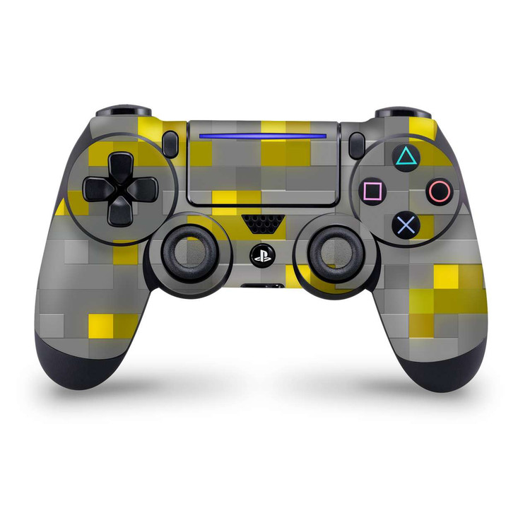 Pixel Gold Block PS4 Pro/Slim Controller Skin