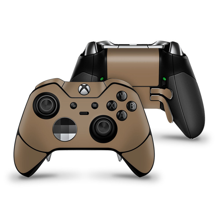 Chestnut Brown Xbox One Elite Controller Skin | KO Custom Creations