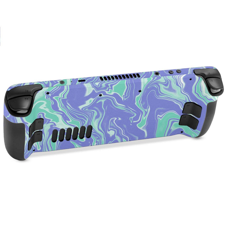 Lavender Marbled Valve Steam Deck Skin | KO Custom Creations