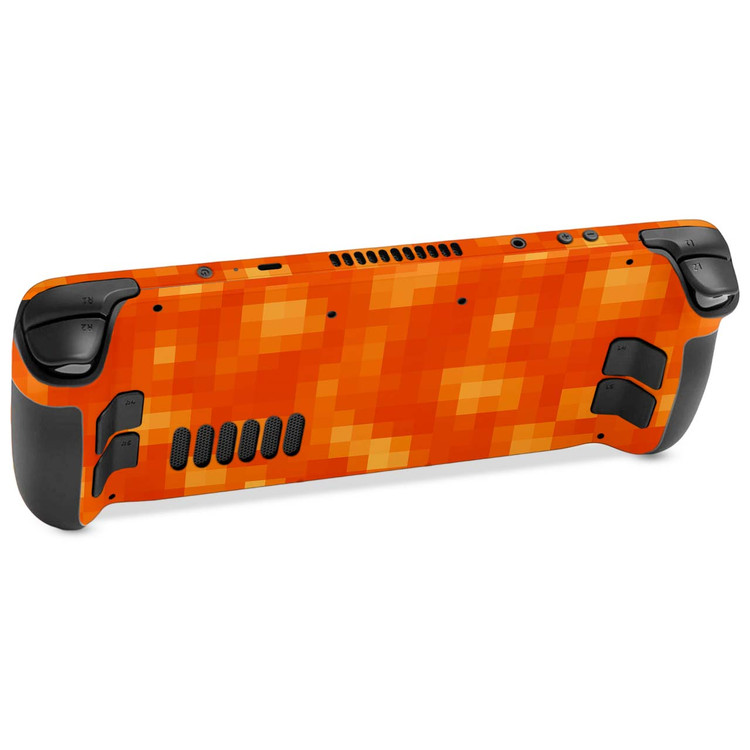 Pixel Lava Block Valve Steam Deck Skin Ko Custom Creations