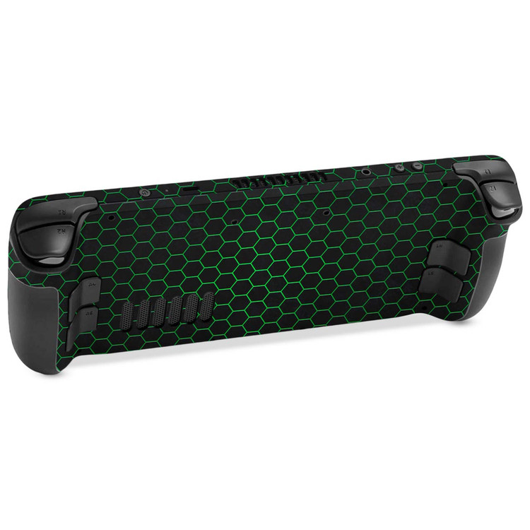 Malachite Green Hex Armour Steam Deck Skin | KO Custom Creations