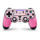 Cute Kawaii Face Pink PS4 Controller Skin