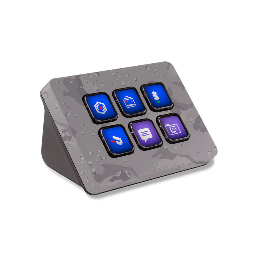 Gravel Camo Elgato Stream Deck Mini Skin Ko Custom Creations