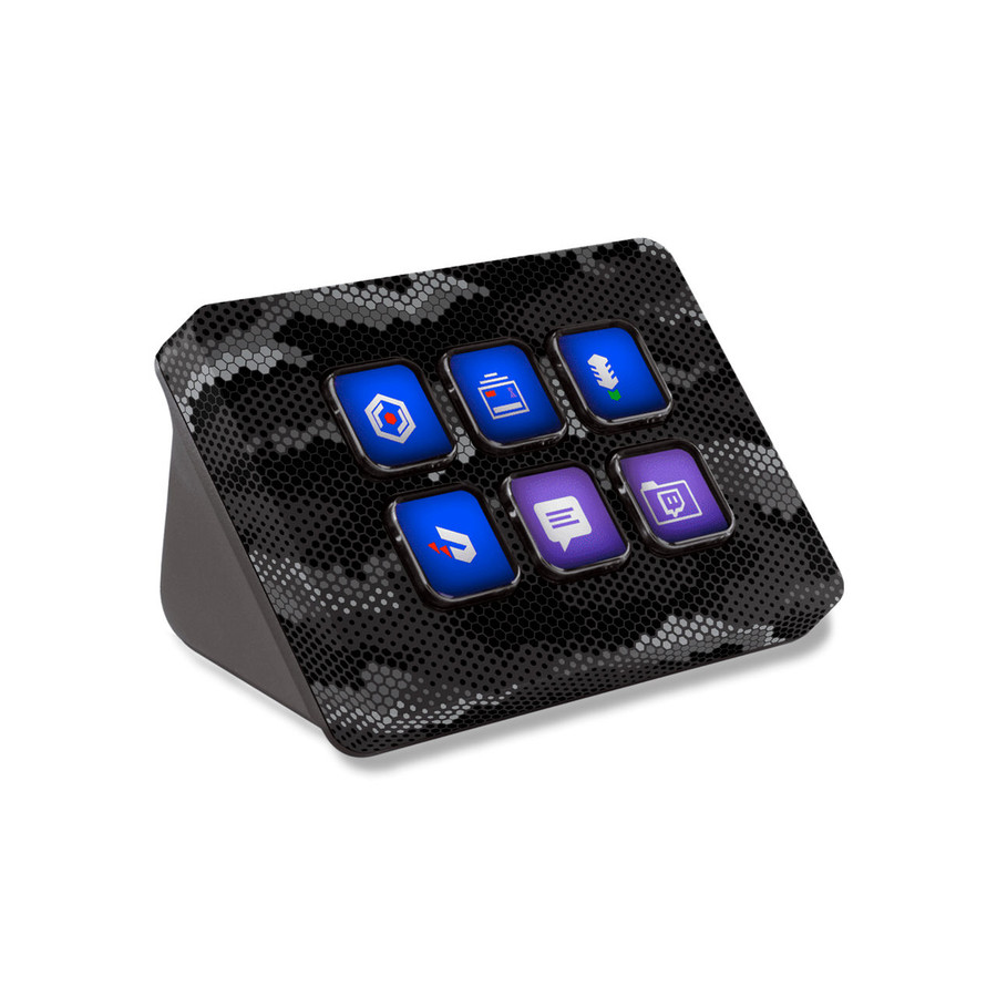 Hex Camo Elgato Stream Deck Mini Skin Ko Custom Creations