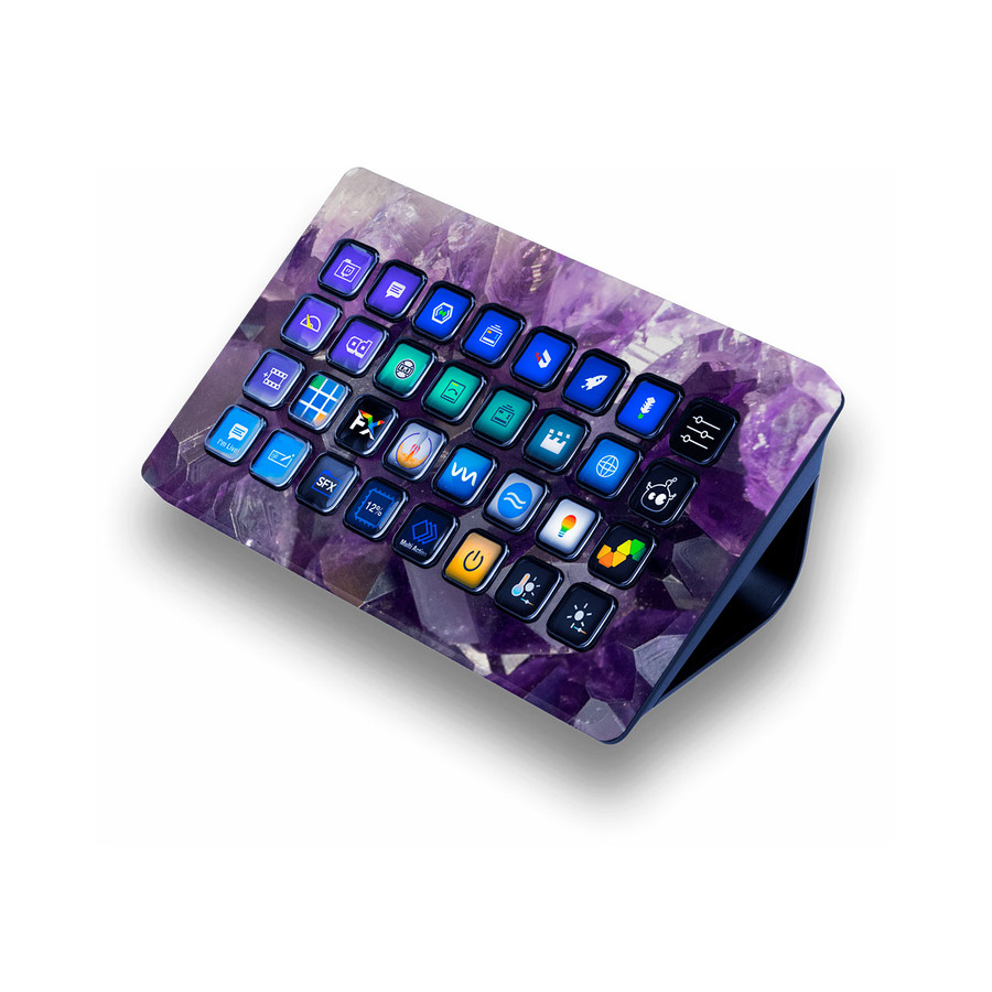 Amethyst Elgato Stream Deck Xl Skin Ko Custom Creations
