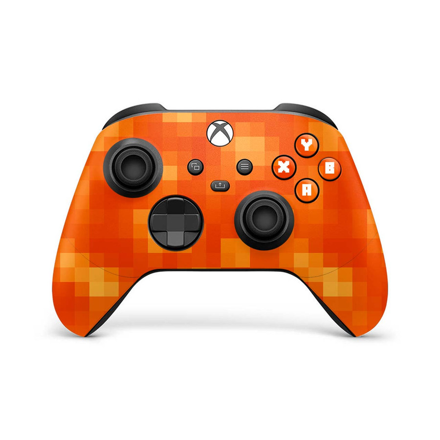 Pixel Lava Block Xbox Controller Skin Ko Custom Creations