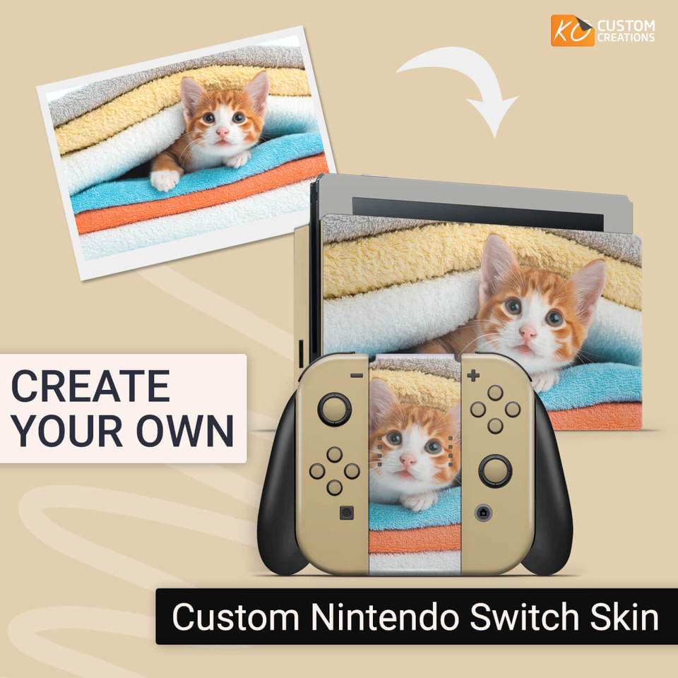 Nintendo Switch Skin Create Your Own | KO Custom Creations