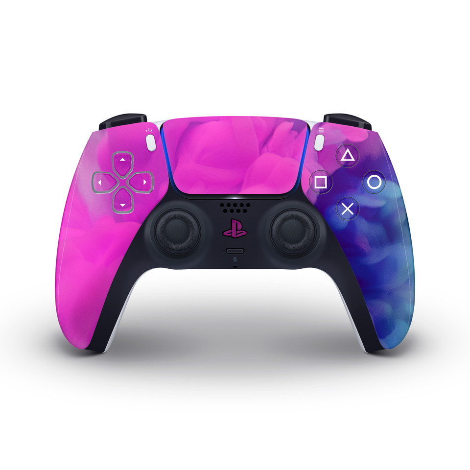 Neon Smoke Ps5 Controller Skin | KO Custom Creations