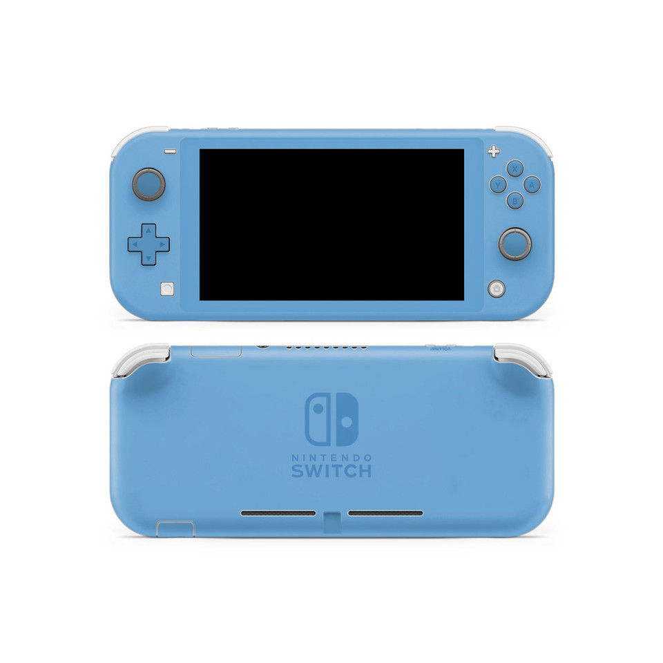 Baby Blue Nintendo Switch Lite Cover Wrap | KO Custom Creations