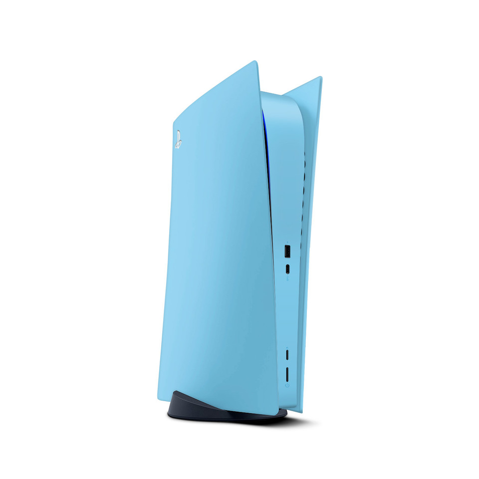 Sky Blue PS5 Slim Skin | KO Custom Creations