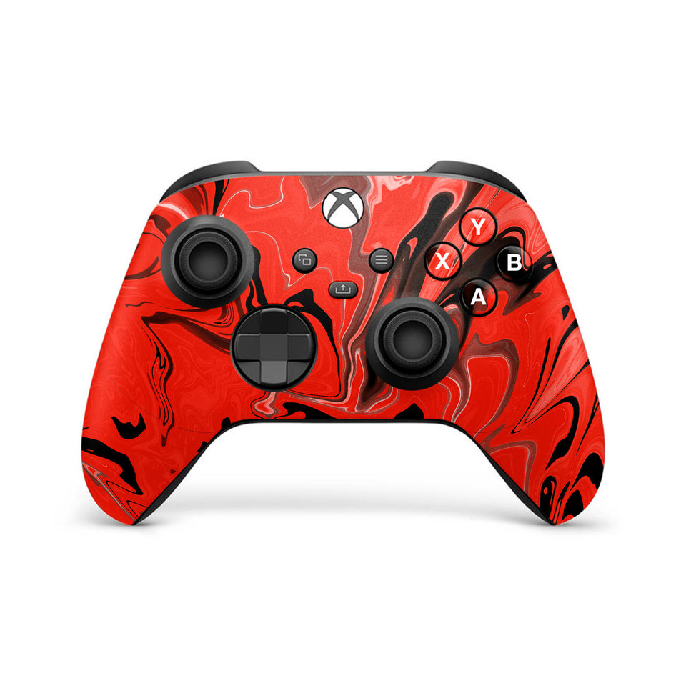 Fall Red Xbox Series Controller Skin | KO Custom Creations
