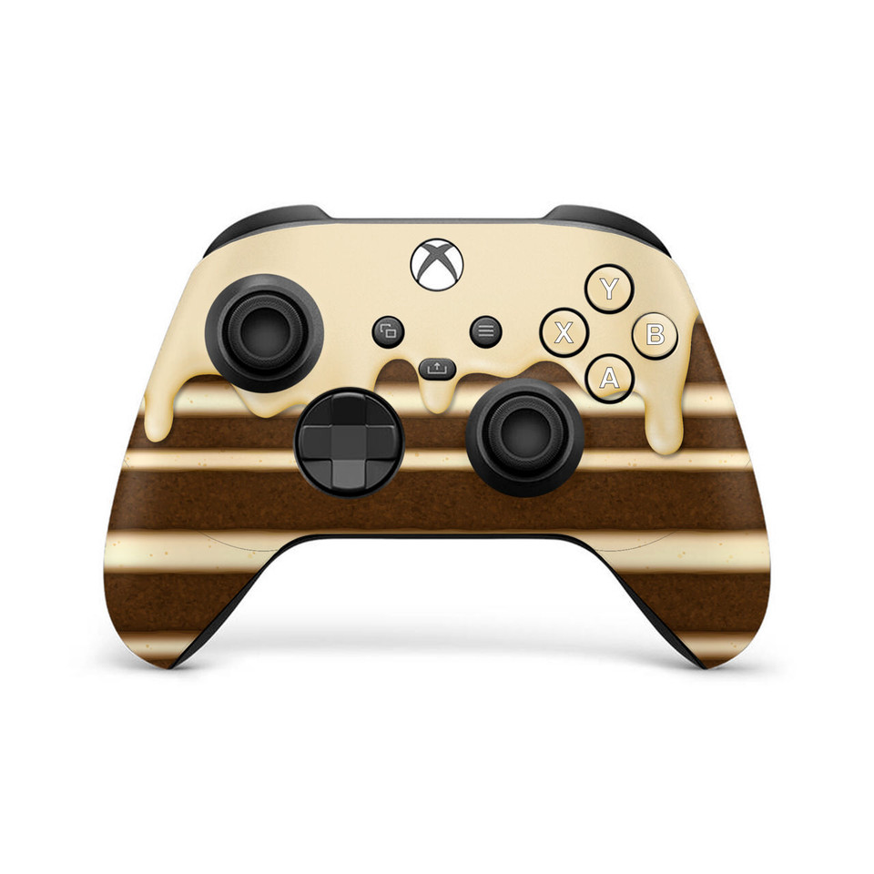 Chocolate Sponge Cake Xbox Series Controller Skin | KO Custom Creations