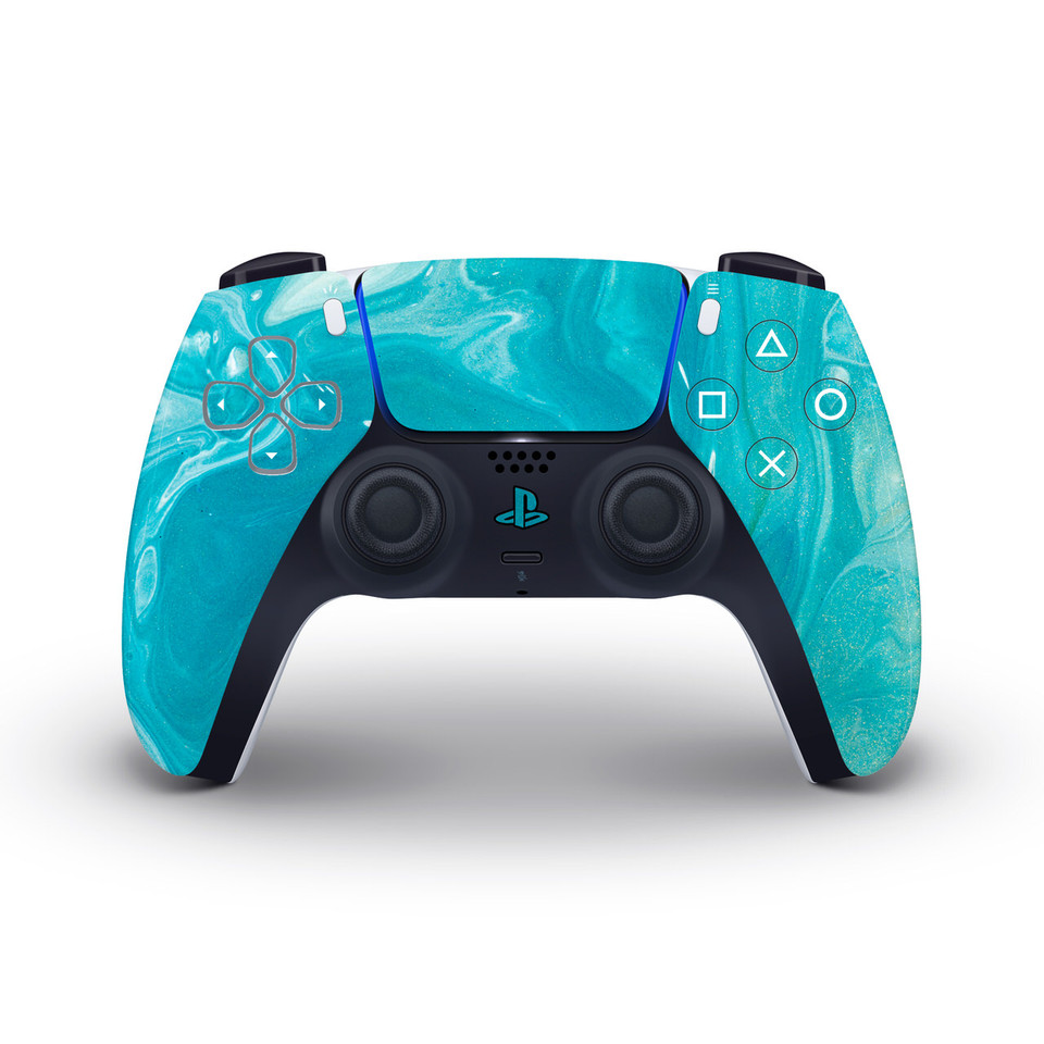 Clear Waters Playstation 5 Controller Skin | Ko Custom Creations