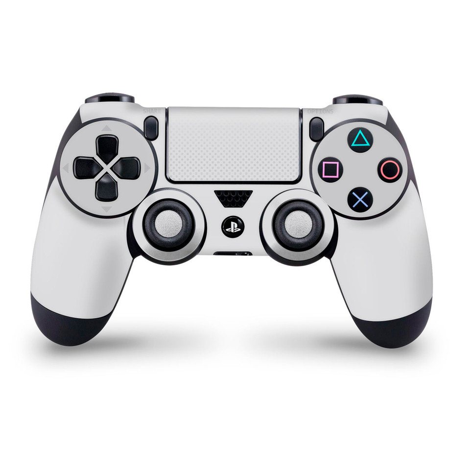 Pastel Silver PlayStation 4 Controller Skin | KO Custom Creations