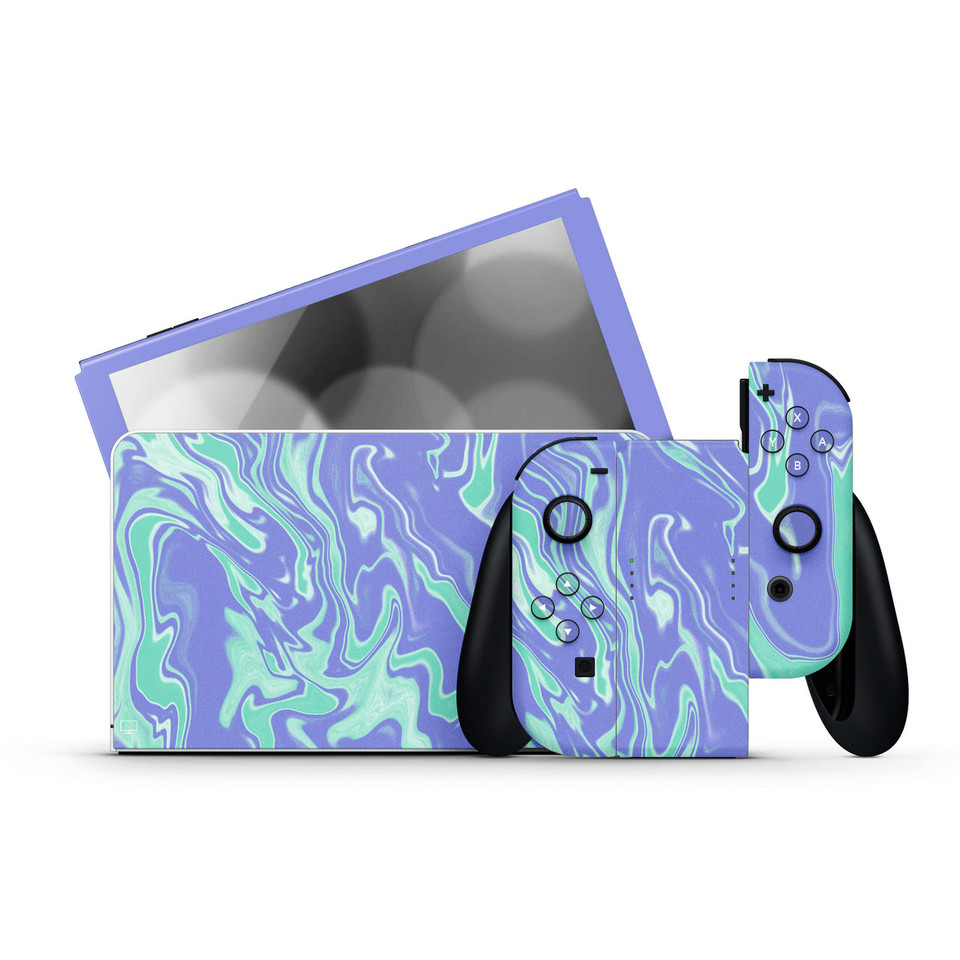 Lavender Blue Nintendo Switch Skin | KO Custom Creations