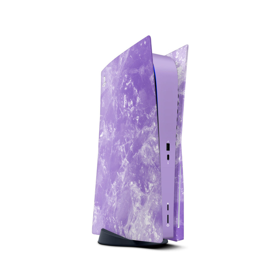 Purple Quartz PlayStation 5 Console Skin | KO Custom Creations