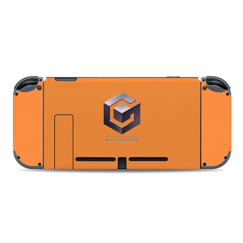 Gamecube V2 Orange Switch Skin