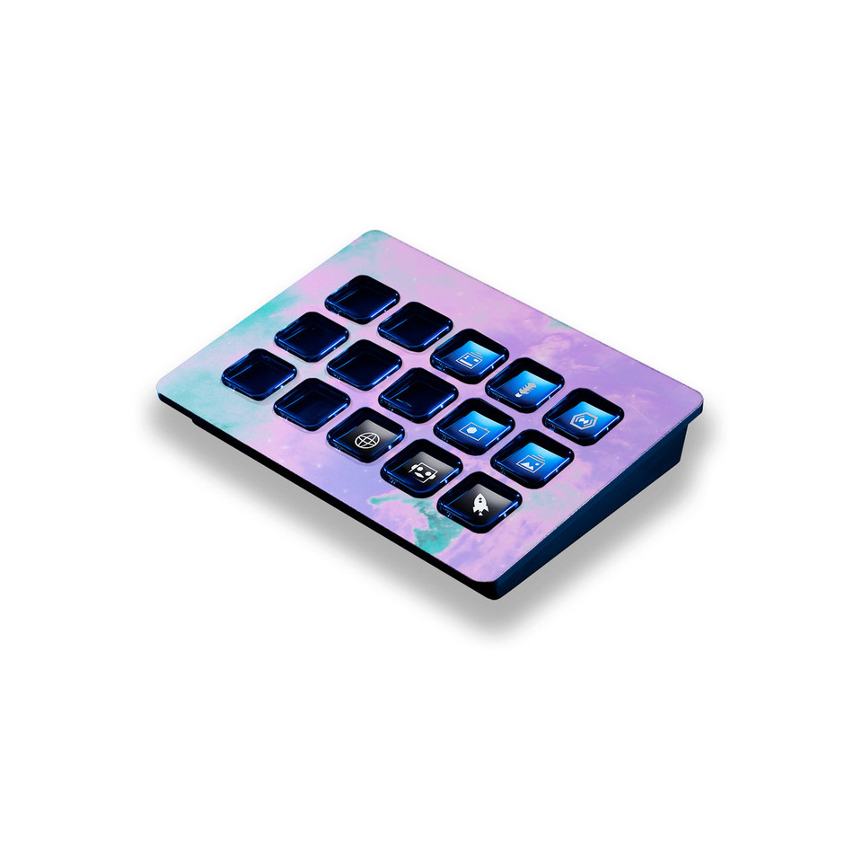 Pastel Nebula Elgato Stream Deck Mk2 Skin Ko Custom Creations