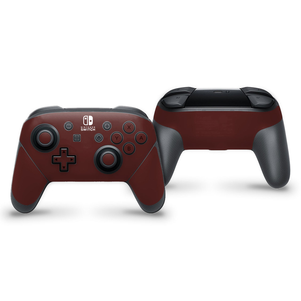Cozy Brown Nintendo Switch Pro Controller Skin | KO Custom Creations