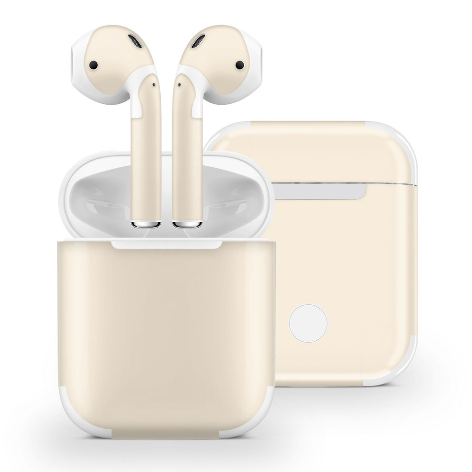 Albescent White Apple AirPods Max Skin | KO Custom Creations