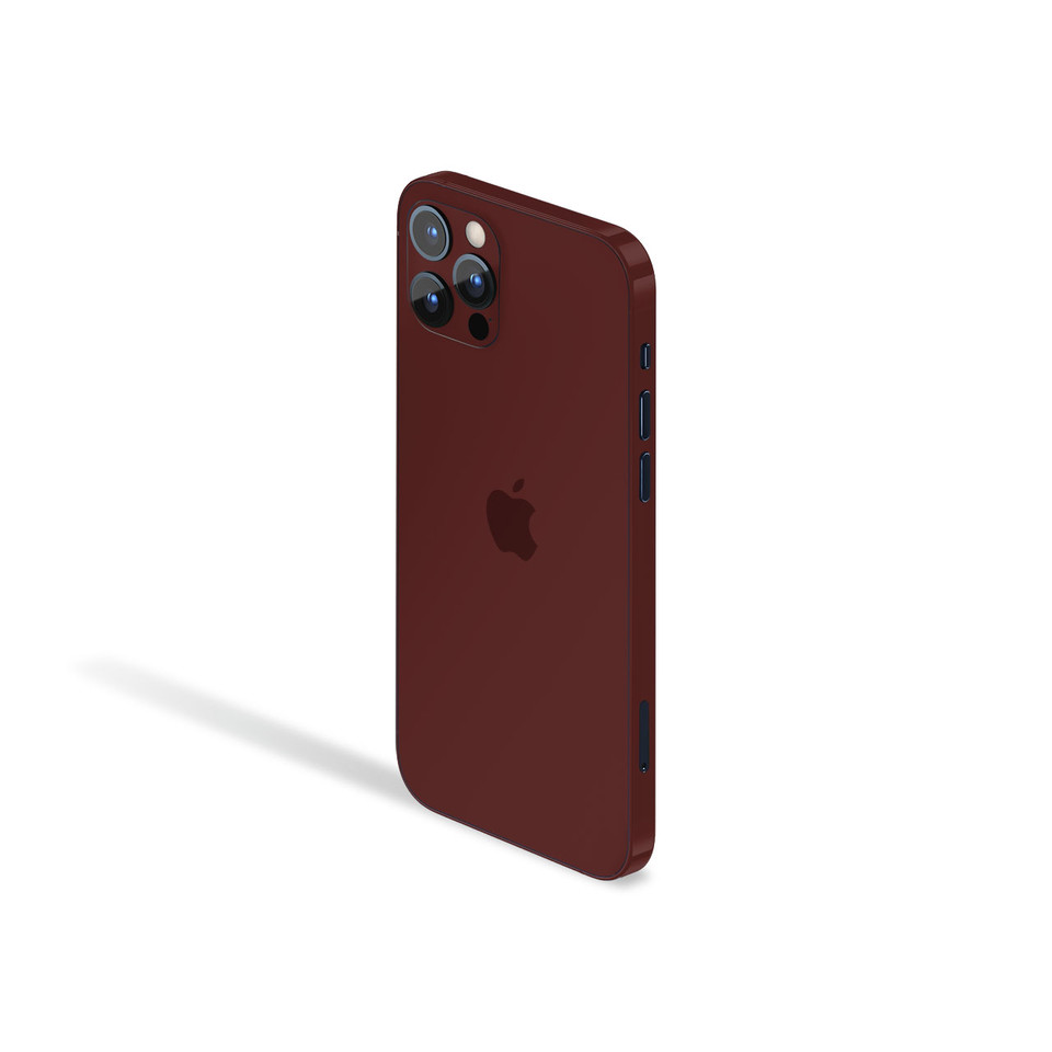 Cocoa Brown Apple iPhone 13 Pro Skin | KO Custom Creations