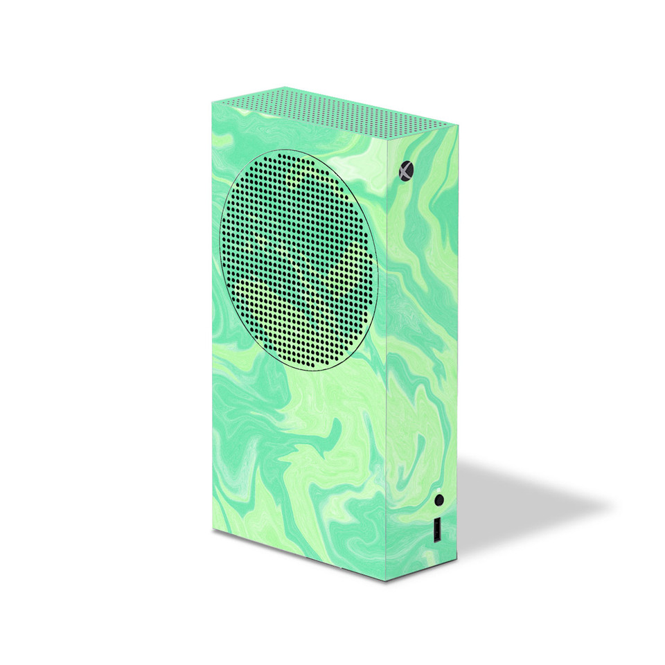 Leaf Green Marbled Xbox Series X Skin | KO Custom Creations