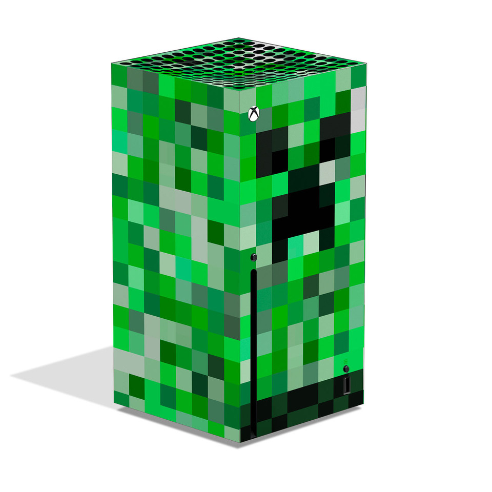 Pixel Creeper Xbox Series X Skin Ko Custom Creations