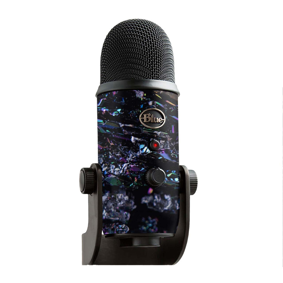 Meteorite Blue Yeti Microphone Skin | KO Custom Creations
