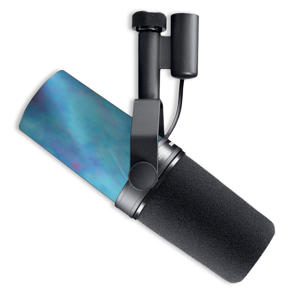 Case Hardened Shure SM7B Microphone Skin | KO Custom Creations