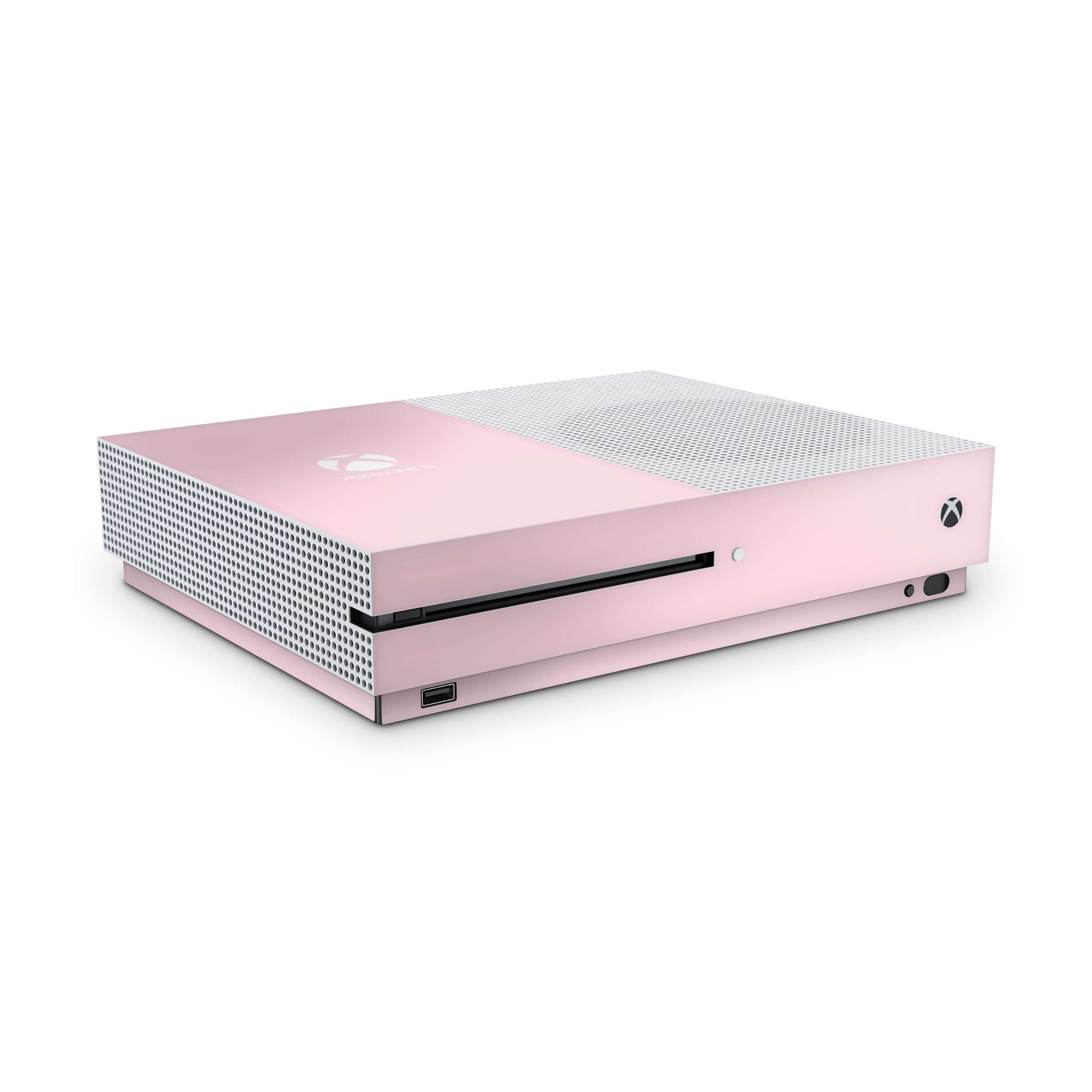 Pale Rose Xbox One S Console Skin