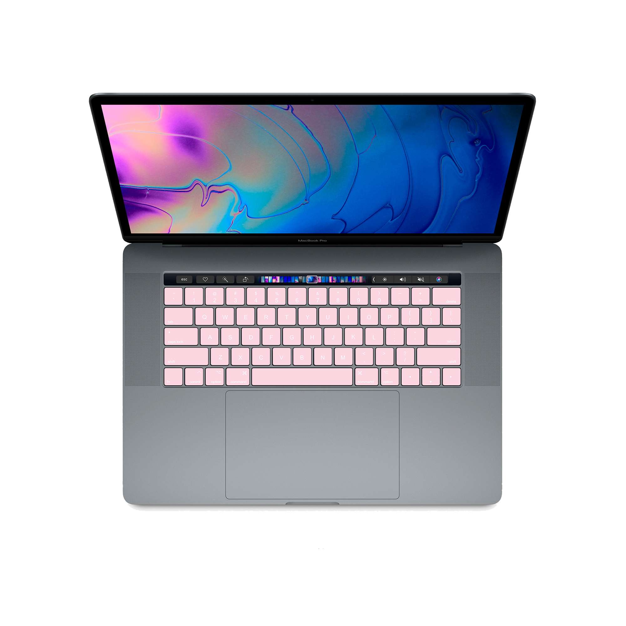 Pale Rose MacBook Keyboard Skin