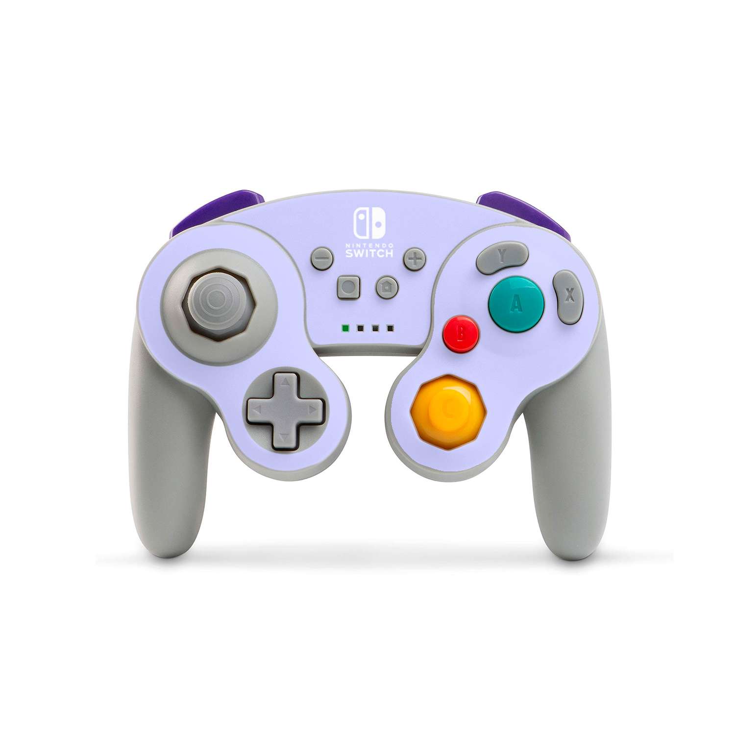 Lavender Blue Switch GameCube Controller Skin